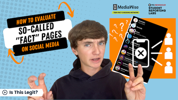 Media literacy lesson: How to fact-check the "fact" pages on Instagram ...