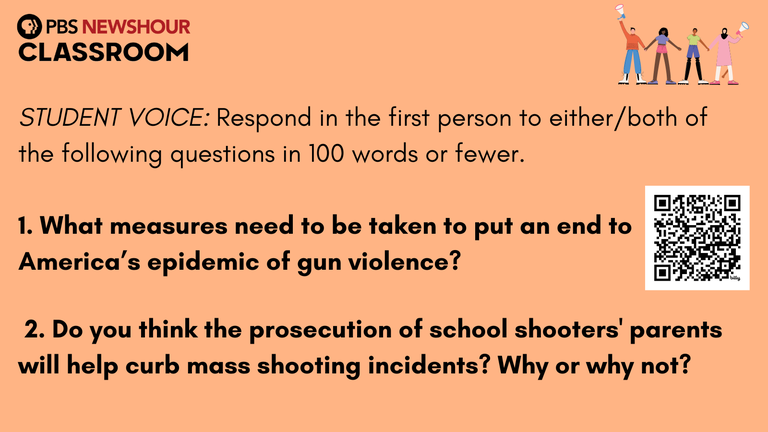 Student Voice Callout: Solutions to end gun violence | PBS News Hour ...