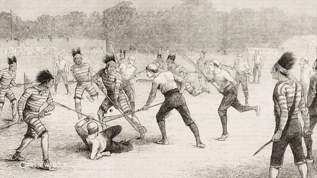 The lesser-known Native American origin of lacrosse | PBS News Hour ...