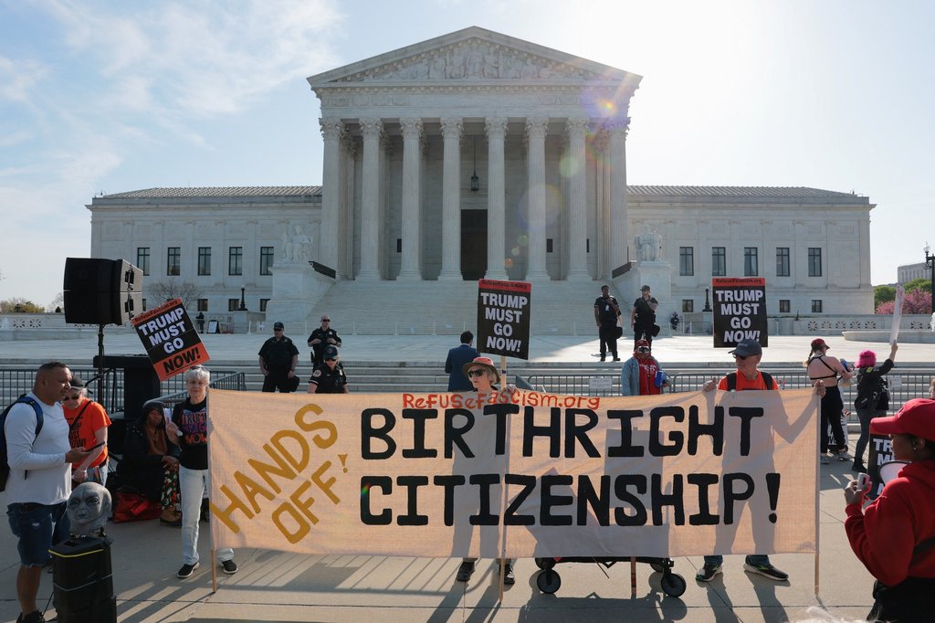 Supreme Court hears arguments about birthright citizenship | PBS News ...