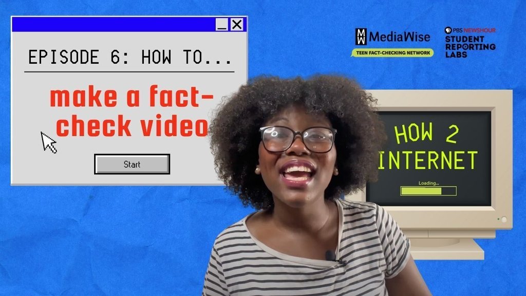 Lesson plan: How to produce a fact check video | PBS NewsHour Classroom